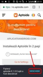 Aptoide: descărcare, instalare pe telefon, actualizare și tutorial