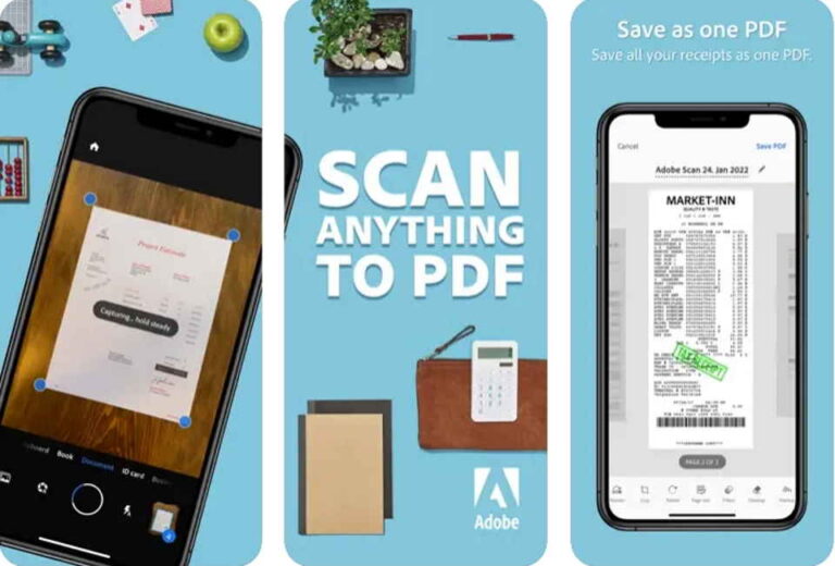 Aplicații de scanat documente în PDF cu telefonul