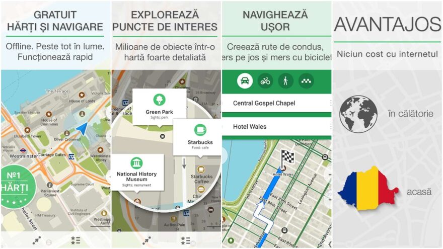 Cea mai bună aplicație GPS offline (fără net) gratis în 2025